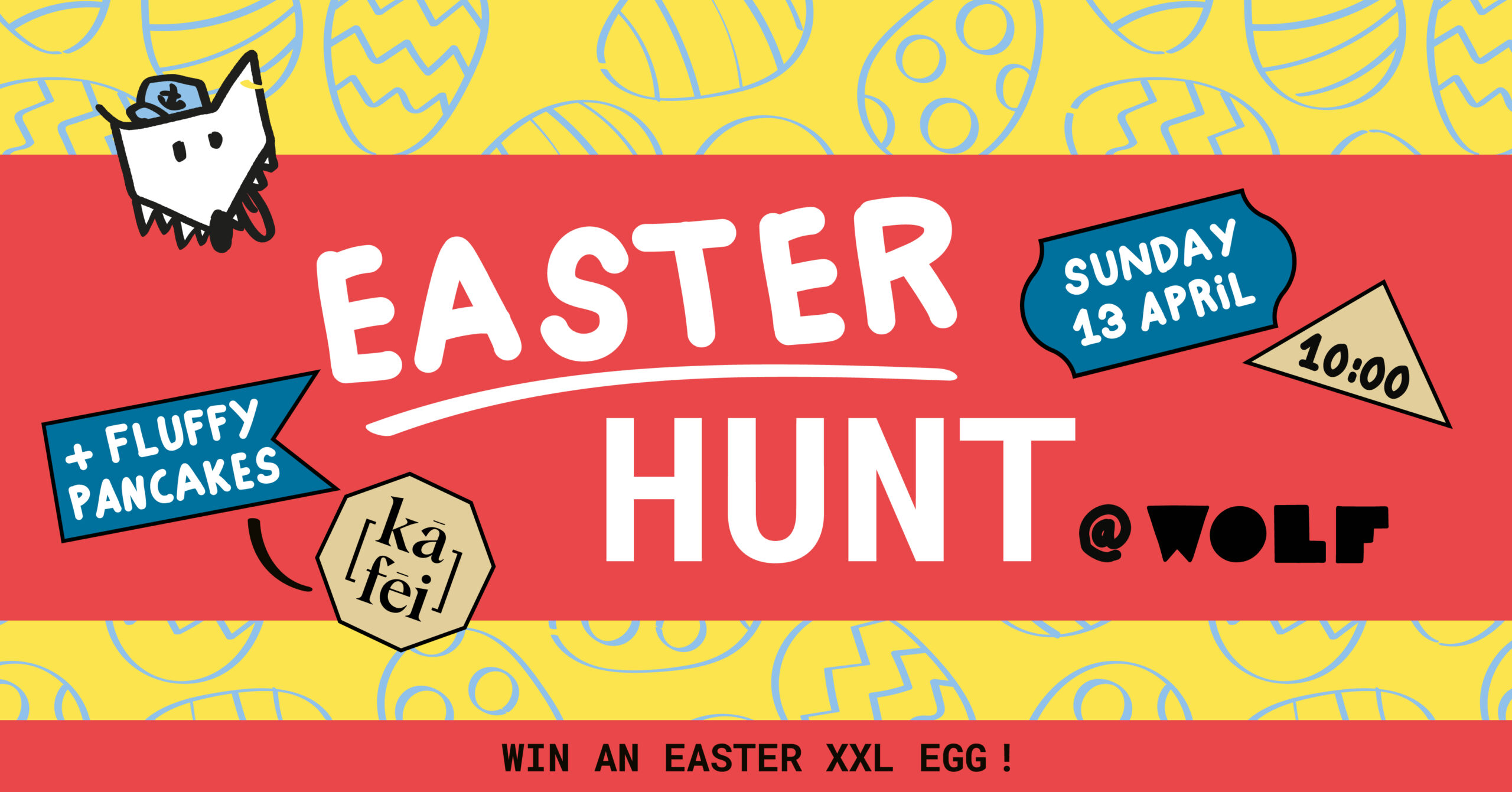 Wolf Sharing Food Market Antwerp