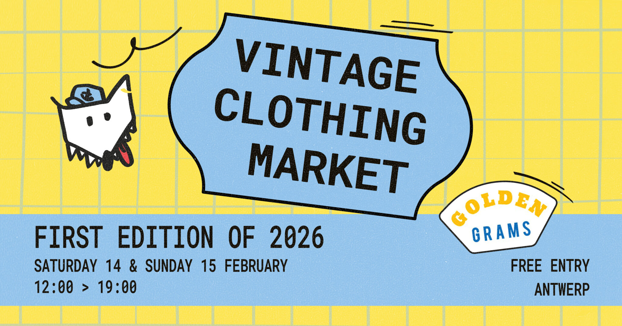 Golden grams - vintage clothing market - 14/02-15/02 - Wolf Sharing ...